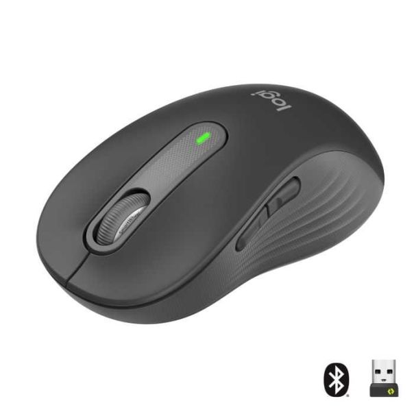 LOGITECH M650L Signature Bluetooth Mouse - GRAPHITE