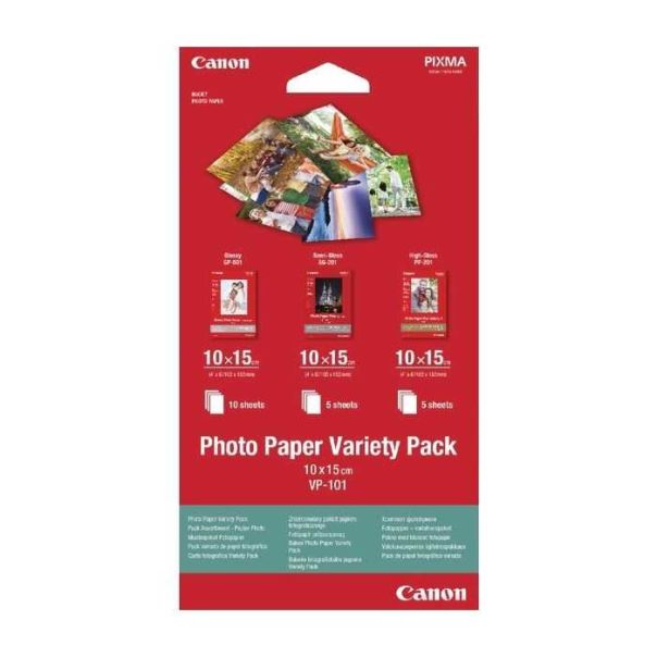 Foto papir Canon Variety Pack VP-101 10x15cm 20Sh