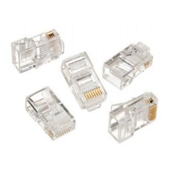 GEMBIRD LC-8P8C-001/100 Modular plug 8P8C CAT5 gold plated, 100 u pakovanju