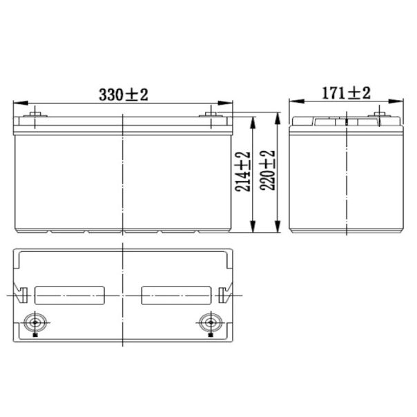 NPP NPG12V-80Ah, GEL BATTERY, C20=80AH