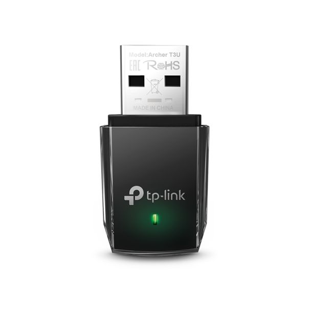 TP LINK Bežični adapter TP-LINK ARCHER T3U Wi-Fi AC1300 867Mbps 433Mbps MU-MIMO interna antena