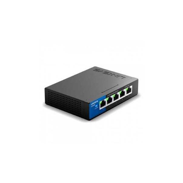 LINKSYS Unmanaged Gigabit Switch 5x10/100/1000, retail pak. LGS105-EU-RTL