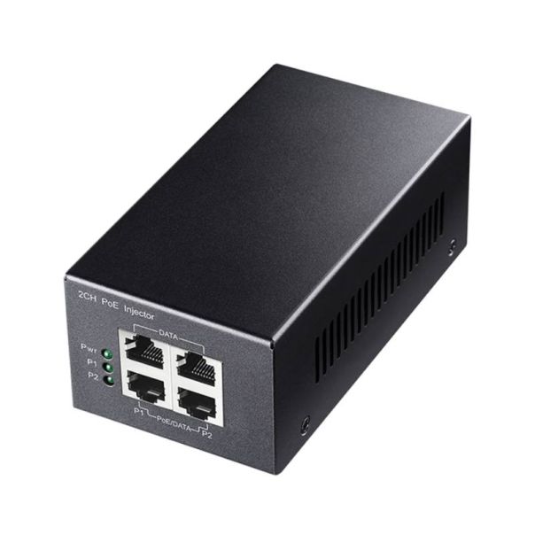 CUDY POE220 2 Channel 30W Gigabit PoE+/PoE Injector