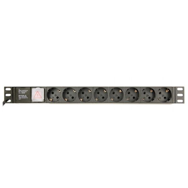 GEMBIRD EG-PDU-014 Produzni kabl sa zastitom 8 uticnica 16A