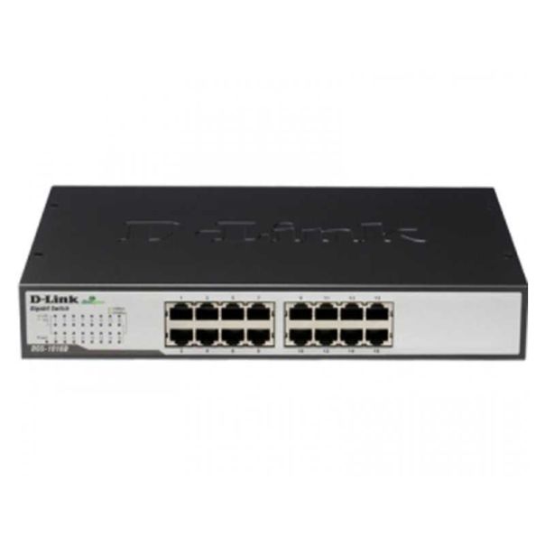 D LINK DGS-1016D 16port rackmount switch