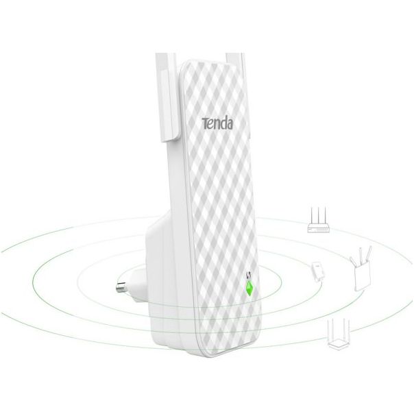 TENDA A9 WiFi ripiter/ruter 300Mbps Repeater Mode Client+AP white