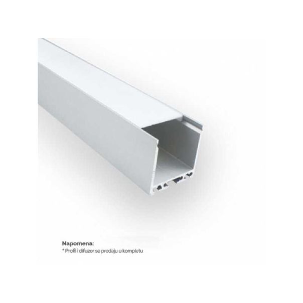 BBLINK LED Profil ll-alp018-r komplet