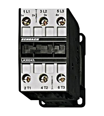 Kontaktor 3-polni 11kW, AC3, 24A, 24VAC /AC1/50A
K3-24A00, Nazivna struja 22A, Napon špulne AC 24V