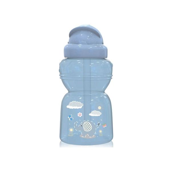 LORELLI Flašica sportska sa slamčicom 325 ml Animals moonlight blue