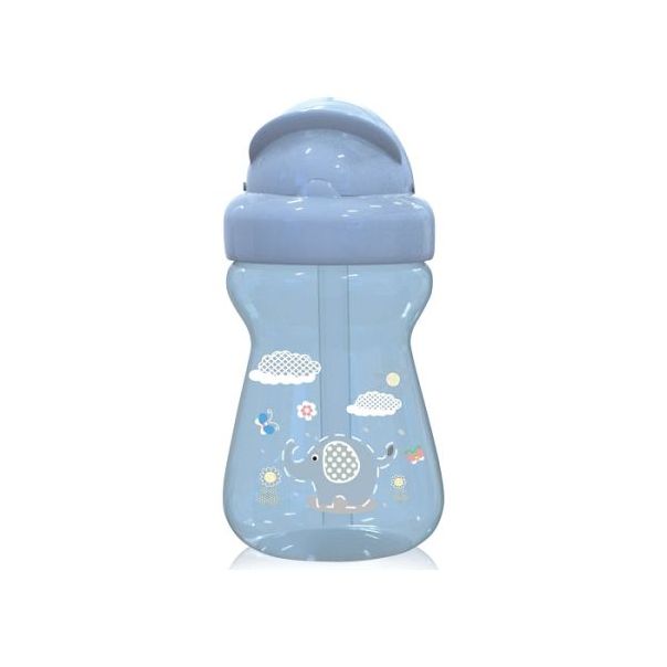 LORELLI Flašica sportska mini sa slamčicom 200 ml Animals moonlight blue