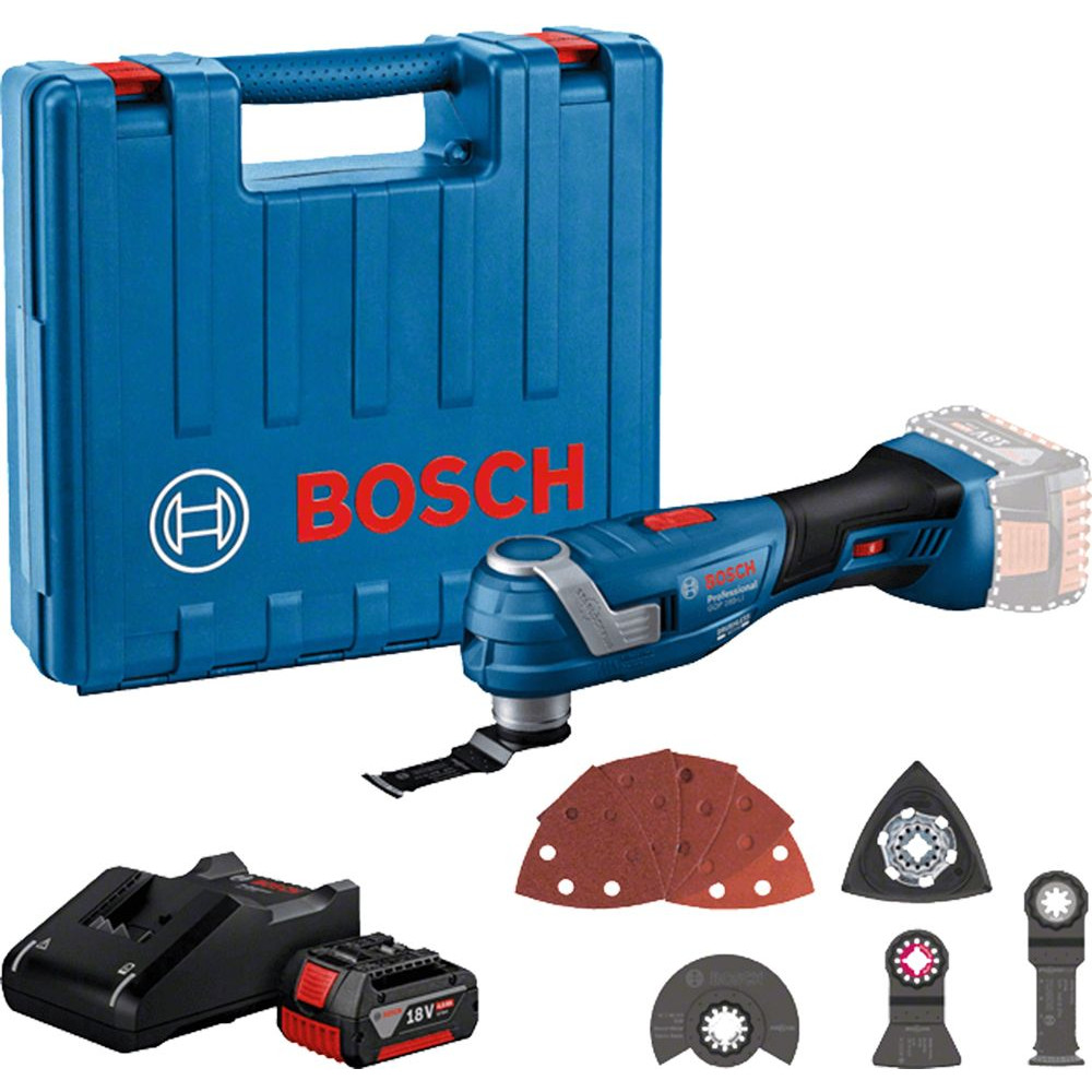 BOSCH Akumulatorski višenamenski alat GOP 185-Li renovator; 1x4,0Ah 06018G2021