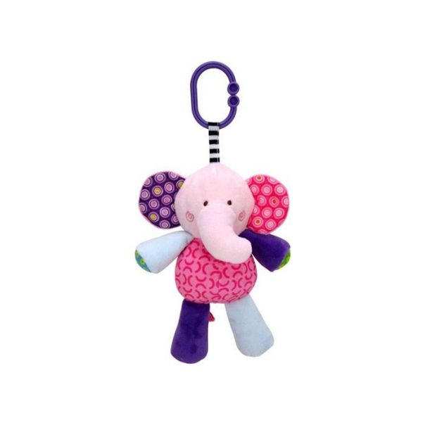 LORELLI Muzička igračka Elephant - pink