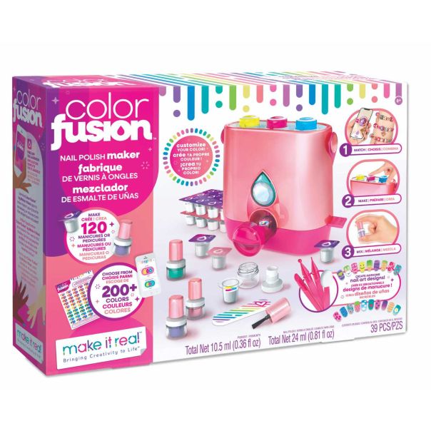 MAKE IT REAL Uređaj Color Fusion nail polish