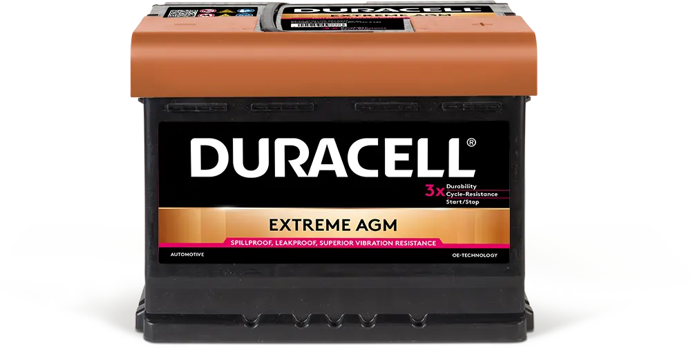 DURACELL Akumulator EXTREME AGM, 12v, 60Ah, D+, 640A, 241*1175*190