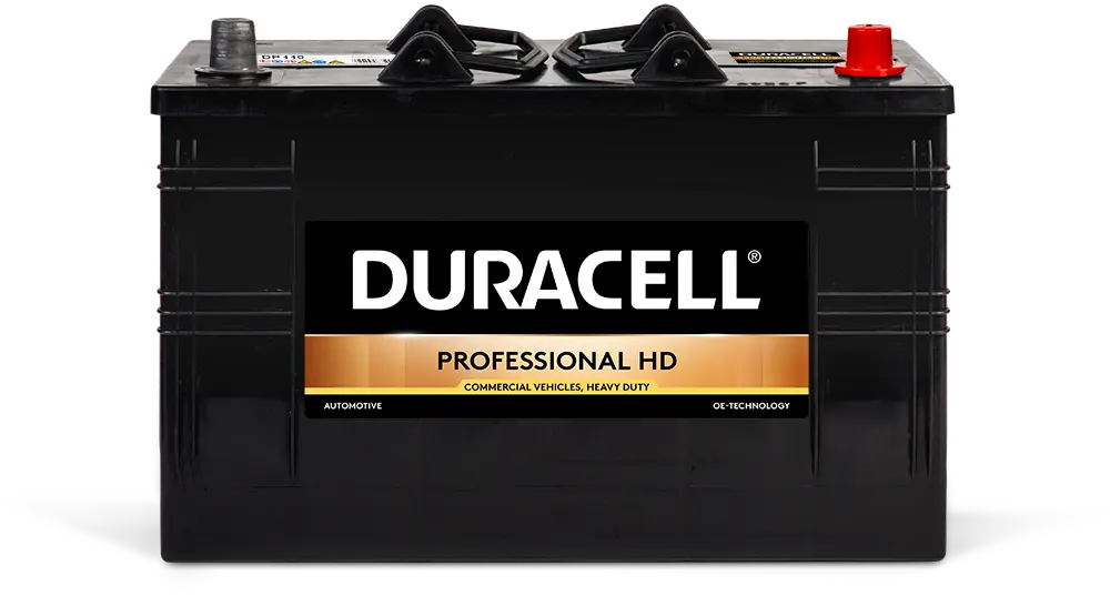 DURACELL Akumulator PROFESSIONAL 12v, 110Ah, D+, 800A, 344*172*230, IVECO, kleme su na siroj strani