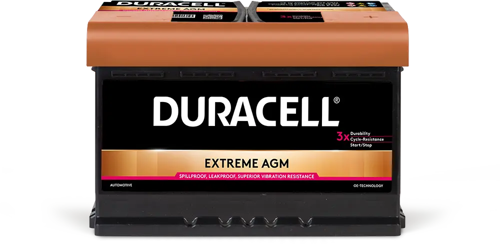 DURACELL Akumulator EXTREME AGM 12v, 70Ah, D+, 720A, 278*175*190, sa gelom