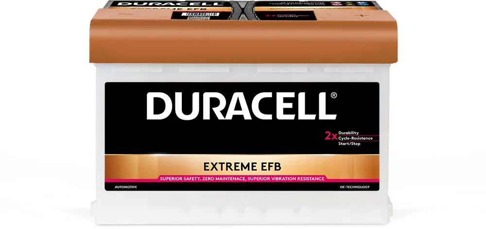 DURACELL Akumulator EXTREME EFB 12v, 75Ah, D+, 700A, 278*175*190