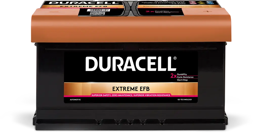 DURACELL Akumulator EXTREME EFB 12v, 75Ah, D+, 730A, 315*175*175