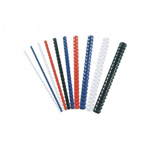 Spirala PVC 19mm 1/100 Fellowes plava