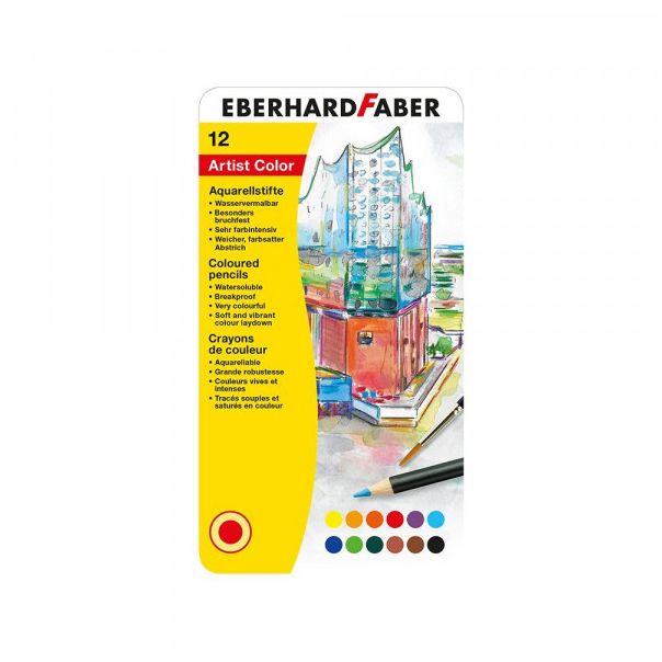 Drvene bojice Eberhard Faber 1/12 Akva color 516013