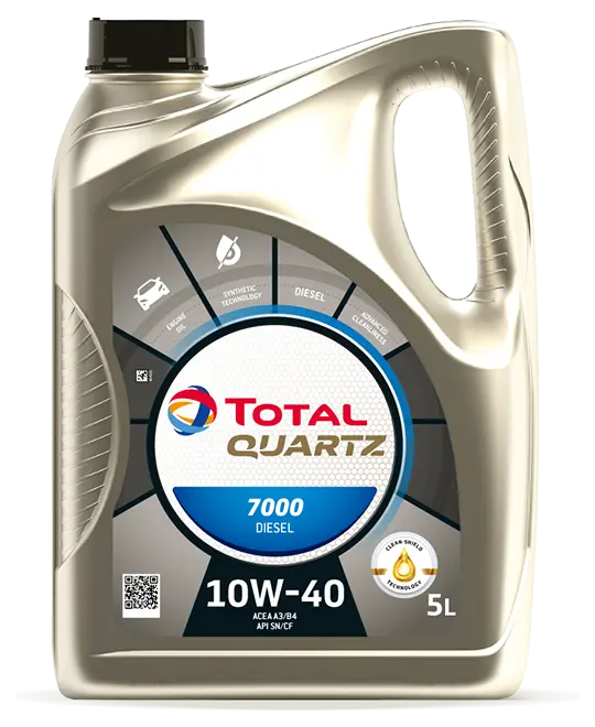 TOTAL Ulje za motor Q7000D, DIESEL, 10W-40, 5L