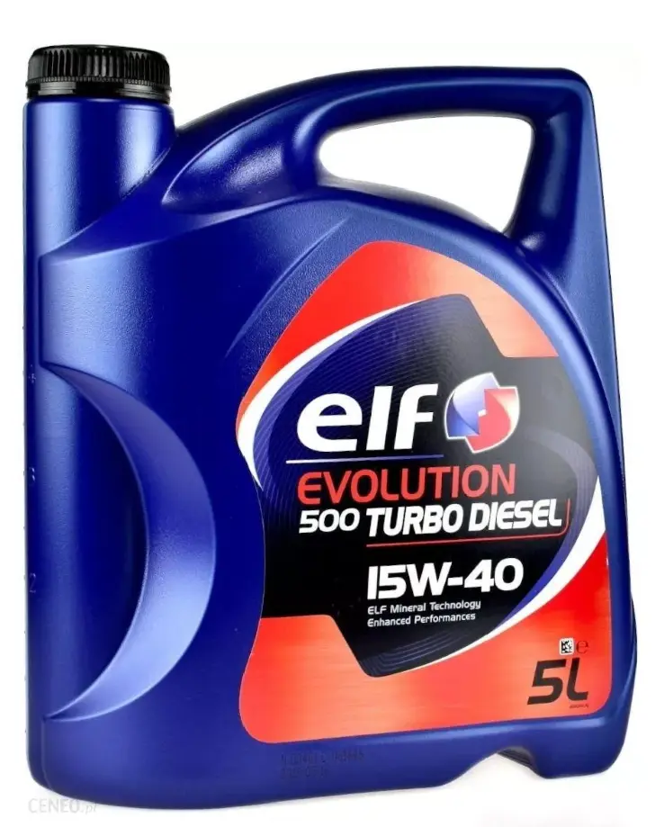 ELF Ulje za motor EVOLUTION 500,TURBO DIESEL, 15W-40, 5L