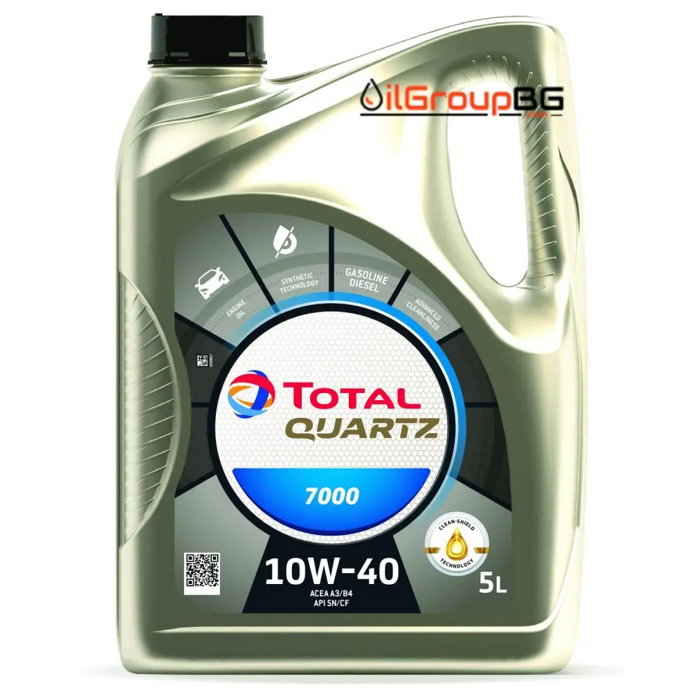 TOTAL Ulje za motor Q7000, 10W-40, 5L