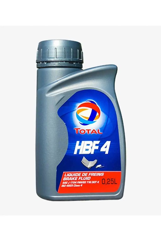 TOTAL Ulje za kočnice HBF 4, DOT 4, 250ml