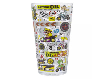 Mario Kart Glass