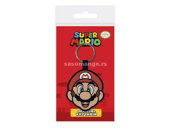 Super Mario (Face) Woven KeychaIn