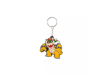 Super Mario (Bowser) Rubber Keychain