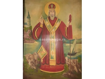 Umetnicka slika Sveti Nikola