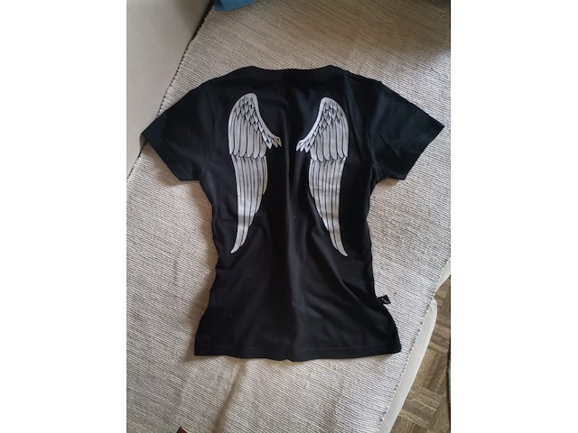 Majica sa motivom krila na ledjima