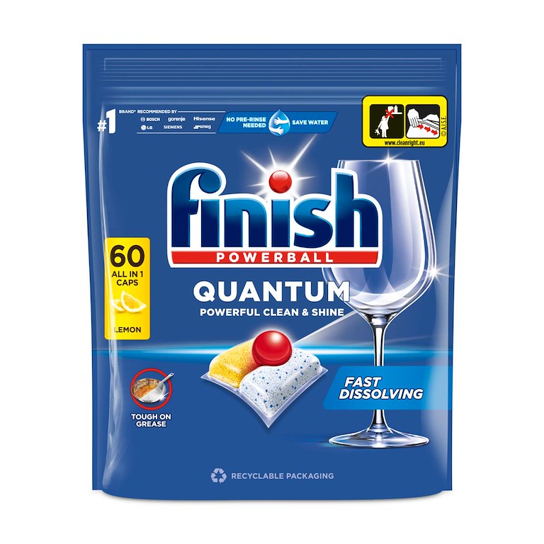 tab finish quantum 60 limun