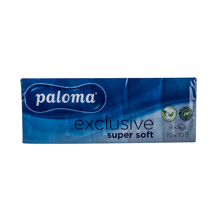 Paloma exclusive super soft papirne maramice 10 pakovanje