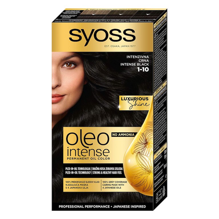 Syoss Oleo boja za kosu 1-10 intense black Henkel