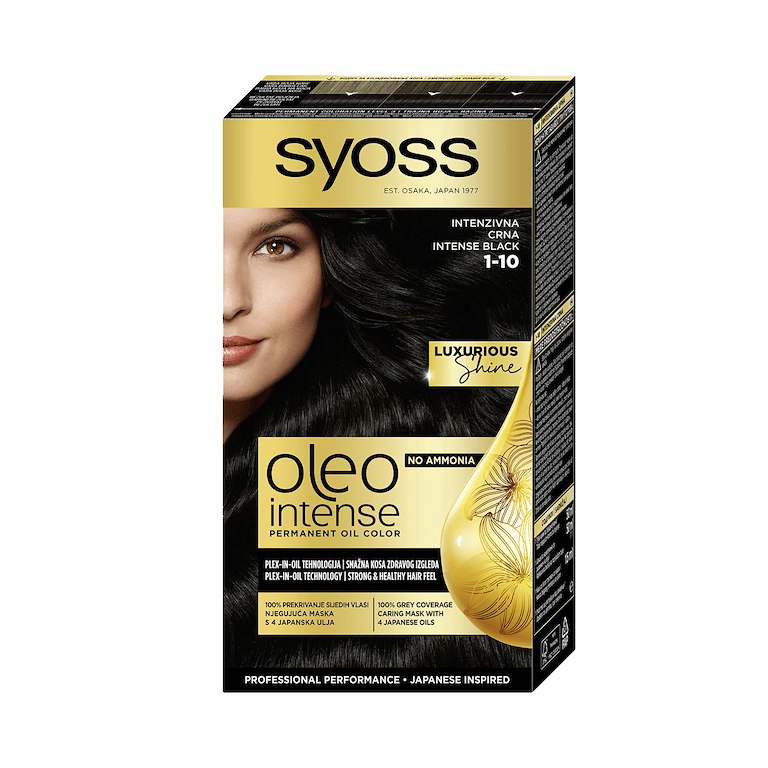 Syoss Oleo boja za kosu 1-10 intense black Henkel