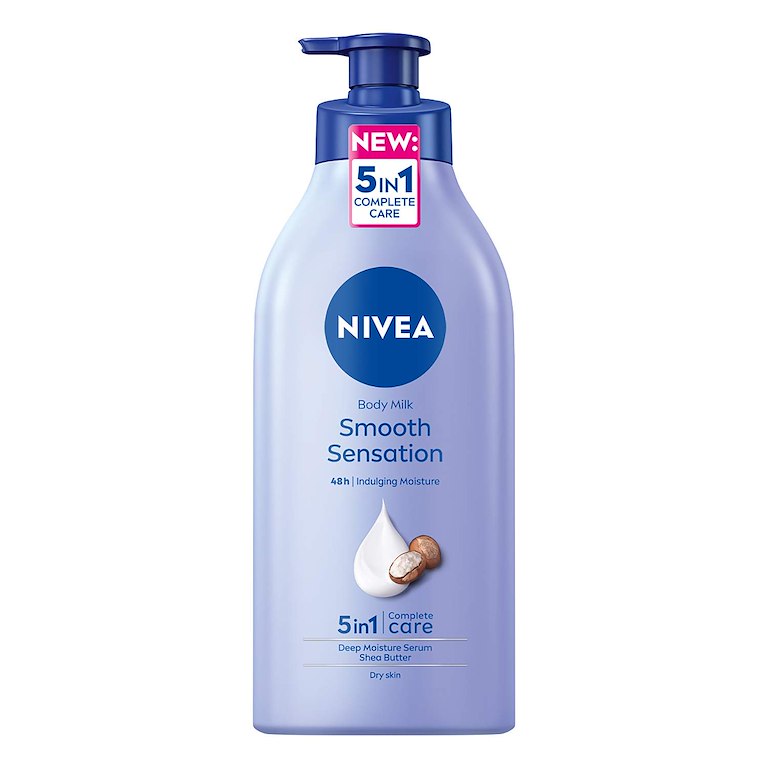 Nivea mleko za telo body smooth 625ml nivea