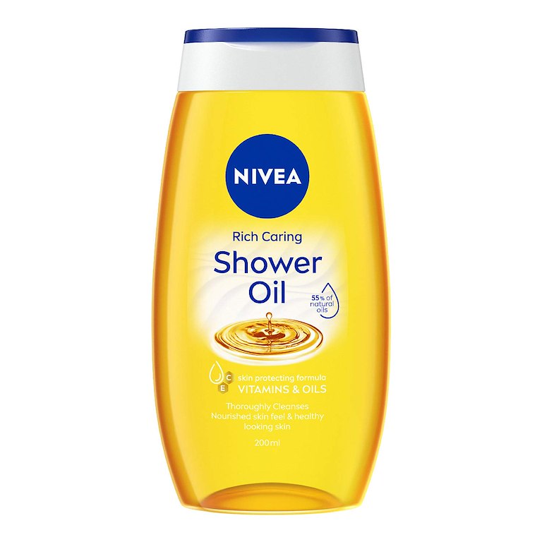 Nivea ulje za tuš i negu nivea 200ml nivea