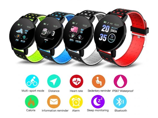 V6 Plus Bluetooth Smart Fitnes Watch