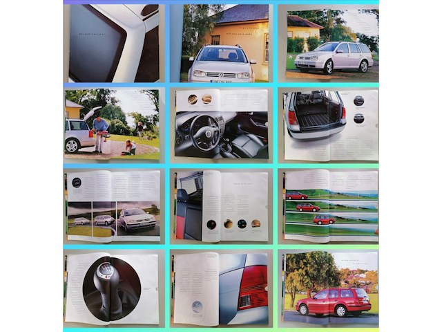 Katalog Volkswagen Golf 4 Variant Typ 1J