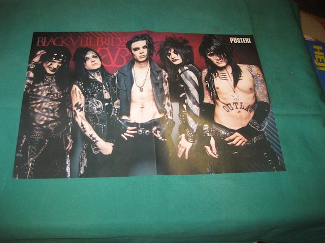 Poster (dvostrani) Black Veil Brides, Bruno Mars