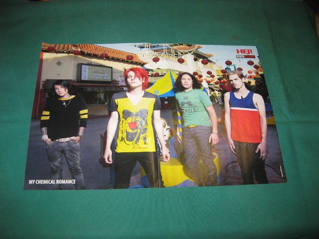 Poster (dvostrani) Red Hot Chili Peppers, My Chemical R