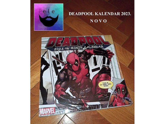 Deadpool kalendar 2023 16 mini postera - NOVO