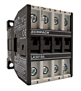 Kontaktor 4-polni 7,5kW, AC3, 18A, 230VAC /AC1/32A
K3-18NA00-40, Nazivna struja 18A, Napon špulne AC 230V