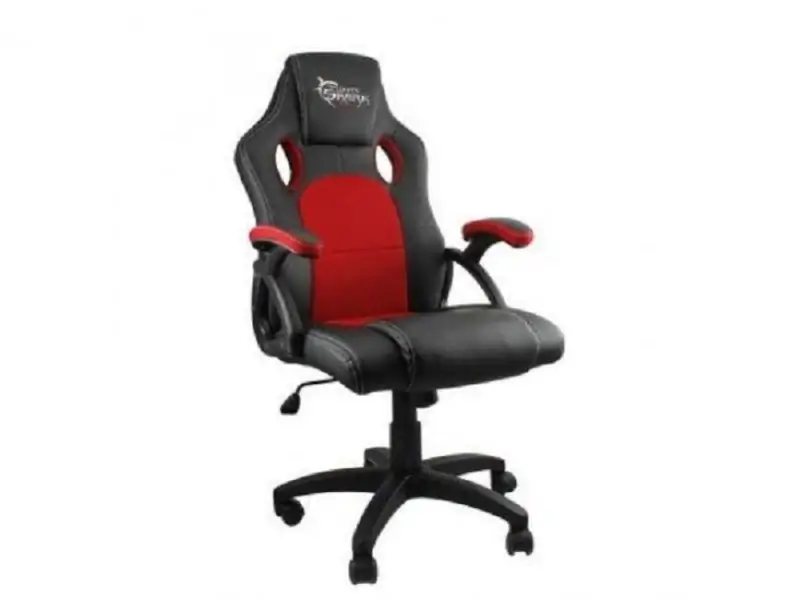 WHITE SHARK WS KINGS THRONE B/R, GAMING CHAIR