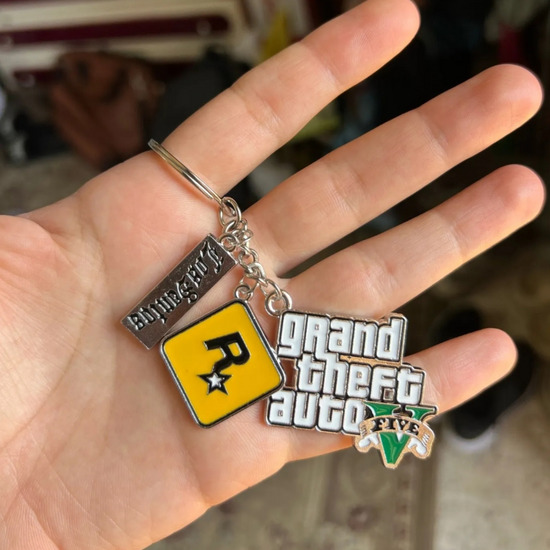 GTA V Grand Theft Auto V - Privezak za Ključeve