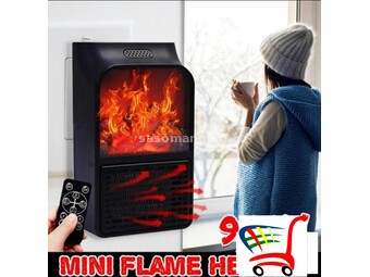 Flame heater / mini kamin za zid.grejalica - Flame heater / mini kamin za zid.grejalica