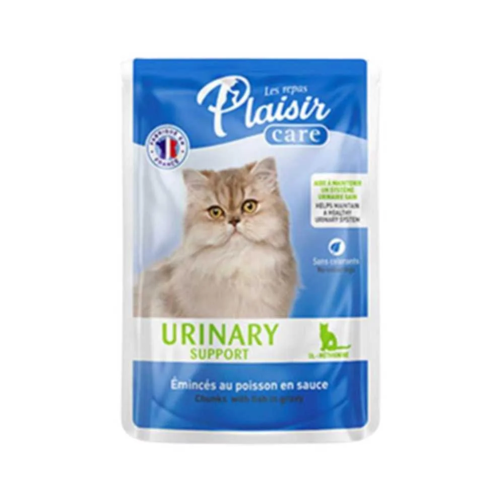 Plaisir CARE sos za mačke - Urinary Support 12x85g
