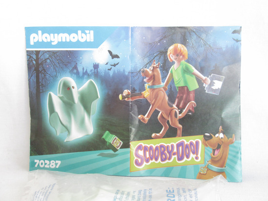 PLAYMOBIL SCOOBY DOO WITH GHOST *NOVO*